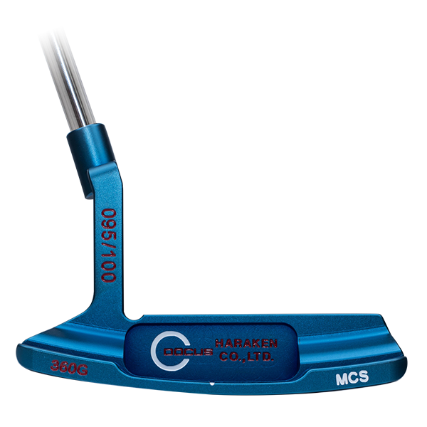 RAIDEN 2.1 Putter Blue for a Limited 100pcs | Haraken DOCUS GOLF CLUB ...